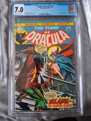 Tomb of Dracula 10 1st App Blade in Deadpool and Wolverine CGC 7.0 FREE ...