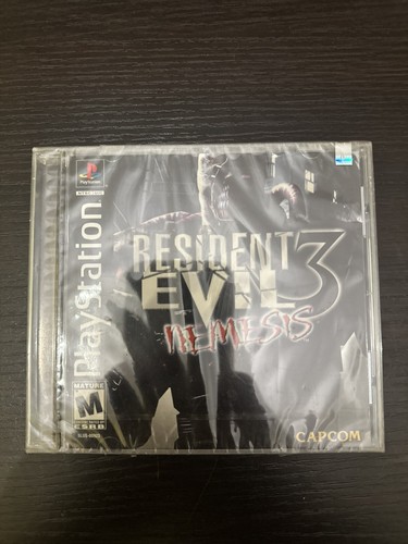 BRAND NEW FACTORY SEALED RESIDENT EVIL 3 NEMESIS PS1 PLAYSTATION | eBay