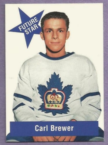 1993-94 Parkhurst Missing Link Carl Brewer Toronto Maple Leafs Future ...