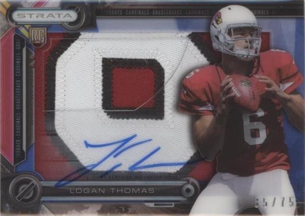2014 Topps Strata - Clear Cut Autograph Rookie Relics Sapphire Patch # ...