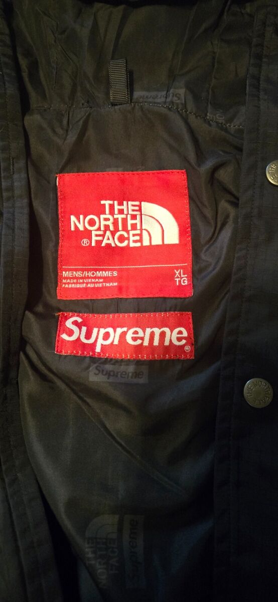 Supreme X The North Face Expedition Jacket Black Cordura Supreme X The North Face Expedition Jacket Black Cordura