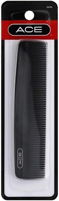 ACE CLASSIC POCKET FINE TOOTH COMB 5 INCH 1 EACH 7 PACKS BLACK | eBay