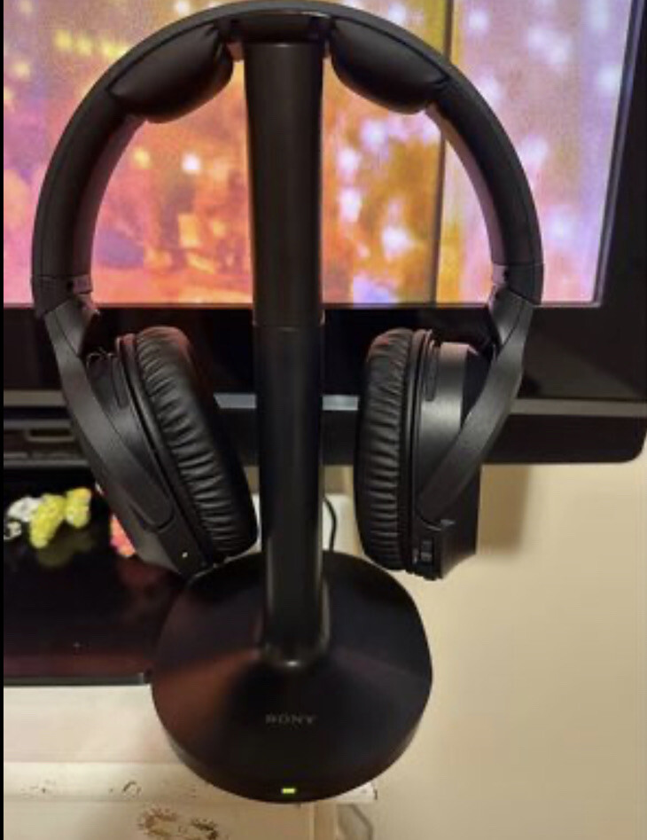 Sony WH-RF400 Wireless Headphones - Black. Over-the-Ear Design! | eBay