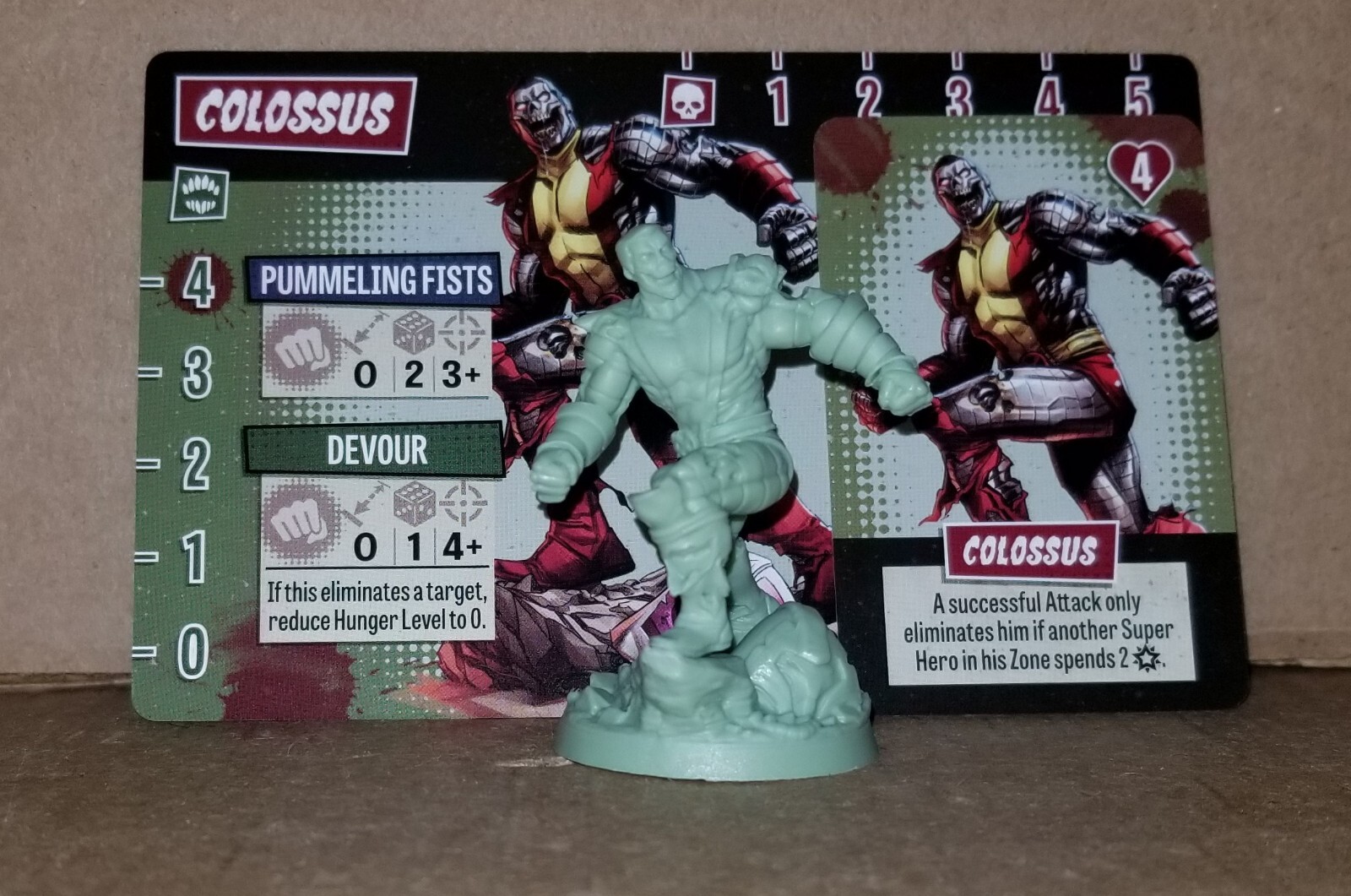 Zombicide Marvel Zombies COLOSSUS Zombie Hero Kickstarter Exclusive ...
