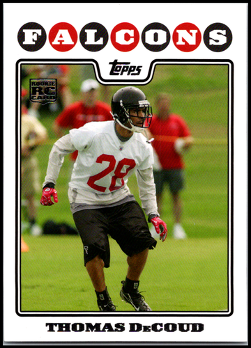 2008 Topps ROOKIE RC #436 Thomas DeCoud FREE SHIPPING! | eBay