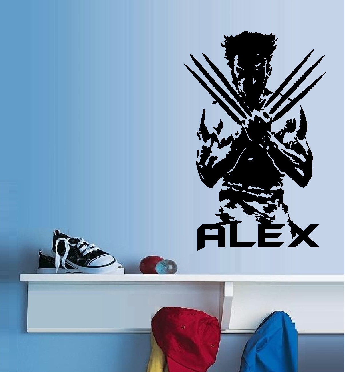 Wolverine #1 with Custom Name ~ Wall or Window Decal | eBay