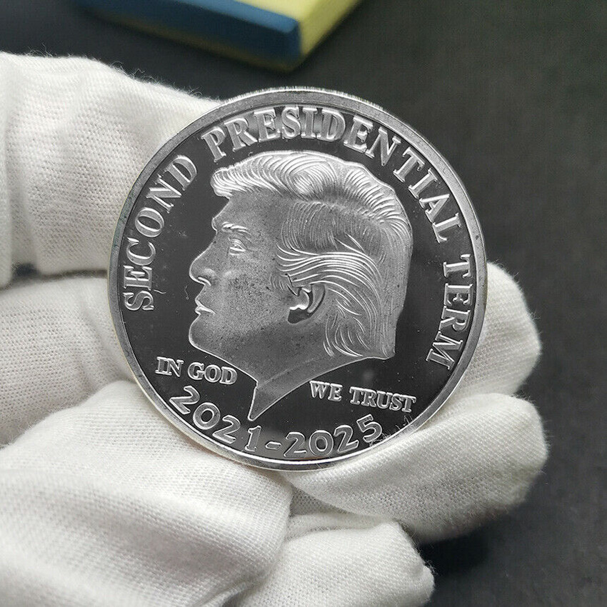 20 PCS Inaugural Eagle Donald Trump 2021-2025 Commemorative Gift Coin ...