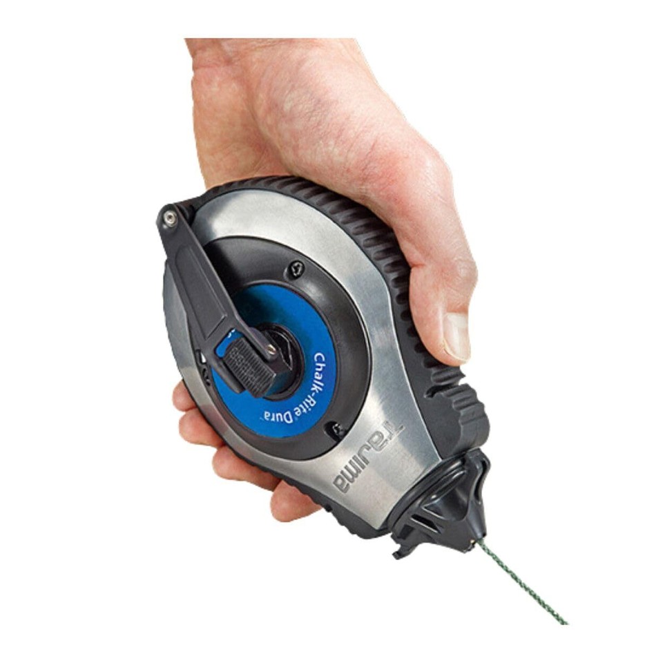 Chalk Line - Chalk-Rite Dura Chalk Box with Ultra Thin 0.5mm Snap Line ...