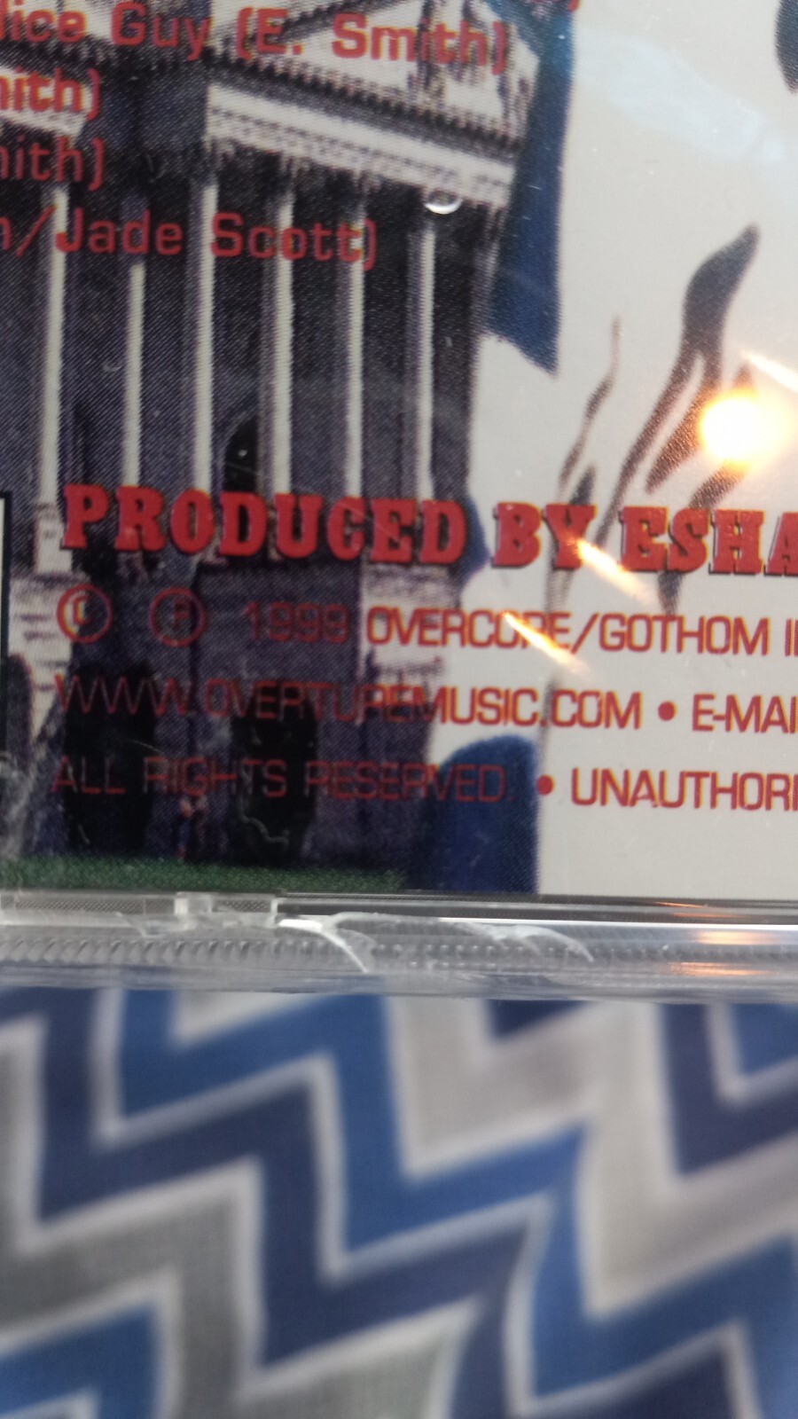 Esham,Mail Dominace cd,1999,1st.print,OG,mastamind,natas,g-funk,Detroit ...