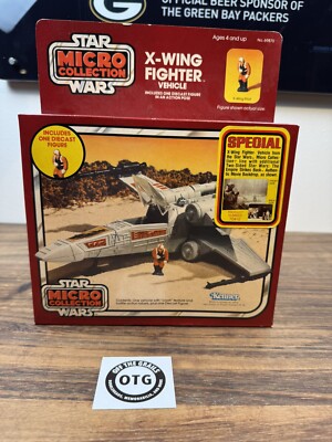 1982 Kenner Star Wars Micro X-Wing Fighter Vehicle SPECIAL Edition ...