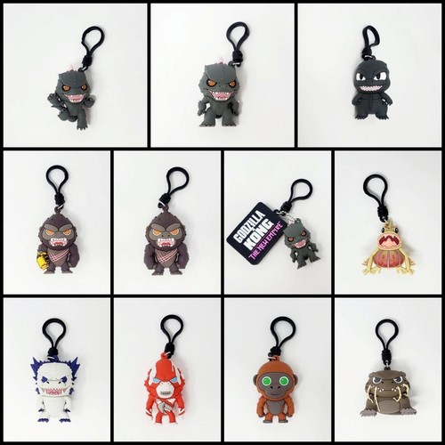 Godzilla X Kong The New Empire Figural 3D Bag Clip - YOU CHOOSE! | eBay