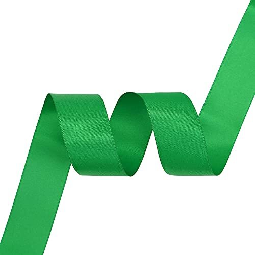 1 inch Satin Ribbon Solid Color Ribbon Assorted Double Faced Satin ...