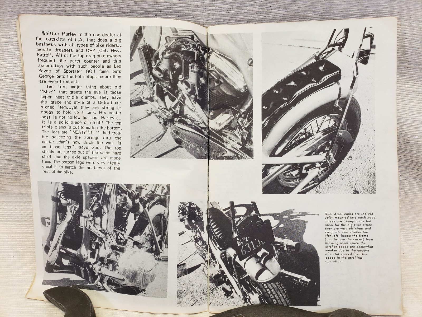 March 1969 CHOPPERS MAGAZINE Vintage Custom Motorcycle Chopper Mag ~by ...