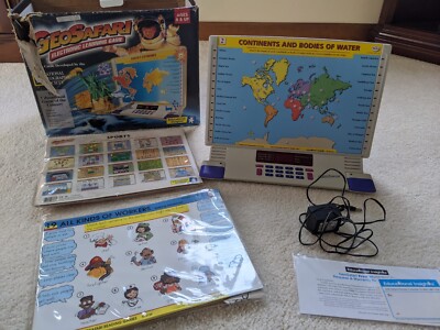 GeoSafari EI-8865 Electronic Education Learning Game System Homeschool ...