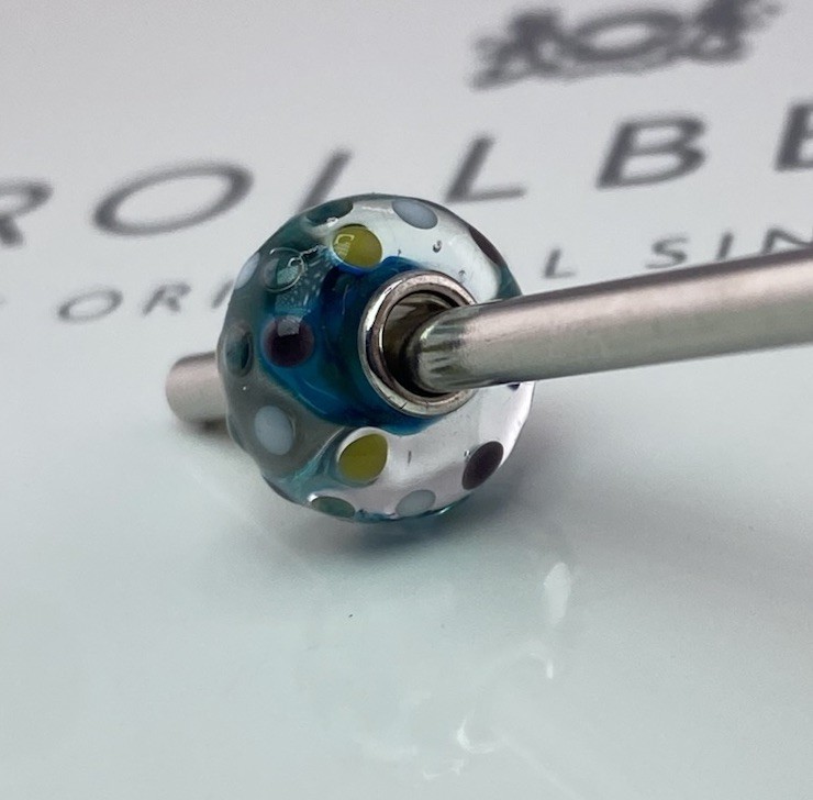 Trollbeads Unique Glass Bead Multicolor Dots | eBay