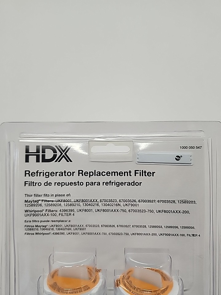 HDX FMM-2 Refrigerator Replacement Filter Pair for Maytag/Whirlpool ...