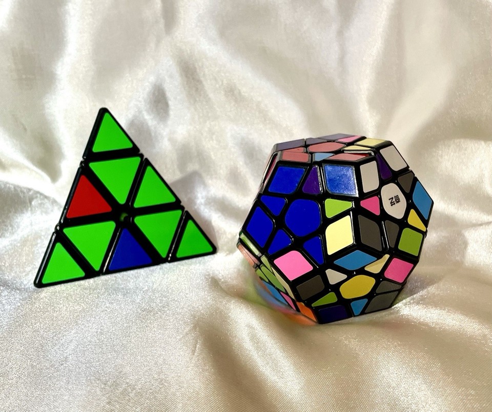 Pyraminx And Megaminx Speed Cube Set Of 2 (1 Of Each) | eBay