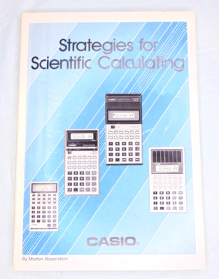 Casio Strategies for Scientific Calculating Morton Rosenstein Paper ...