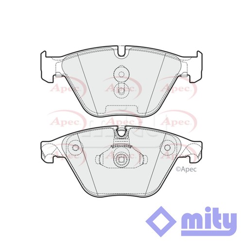 Fits BMW 5 Series 2011-2017 2.0 3.0 Brake Pads Set Front Mity ...