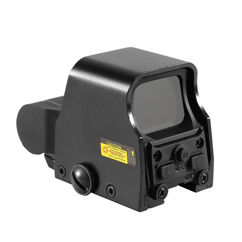 553 Holographic Reflex Sight Scope Red Green Dot Tactical Hunting 20mm ...