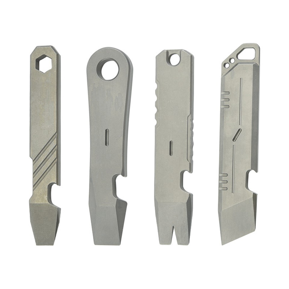 New Titanium Alloy Multi Tools Pry Bar Crowbar Bottle Opener Wrench ...