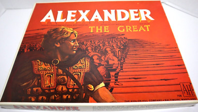 Vintage Avalon Hill Alexander the Great Ancient Warfare Game 1974 MIB ...