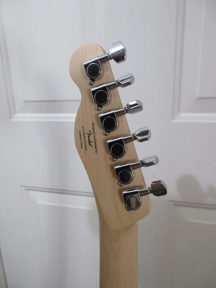 ~Cashified~ Fender Squier TeleCaster: w/Clear Pickguard, Optional ...