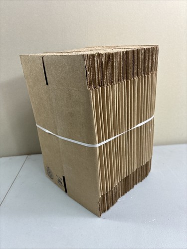 8x4x4 Boxes Corrugated Cardboard Shipping Packing (25 Pieces Bundle ...