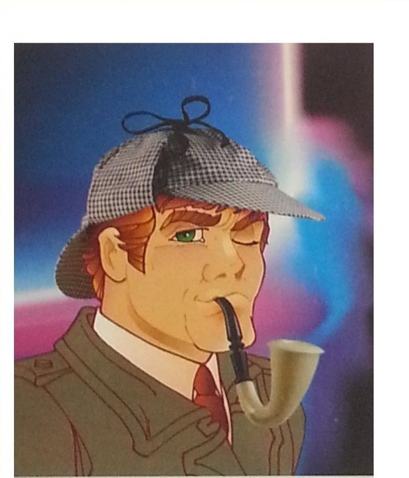 Detective Pipe - Sherlock Holmes Detective Tobacco Toy Fake Pipe ...