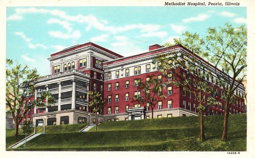 Methodist Hospital UnityPoint Health Building Peoria Illinois IL ...