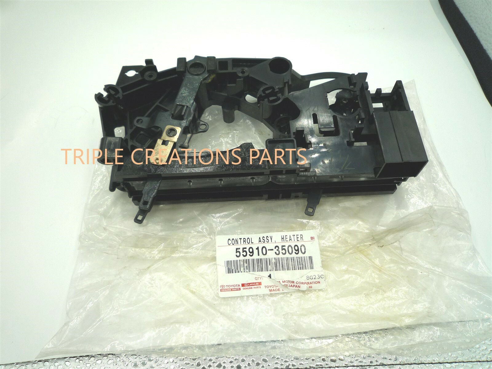 Toyota 5591035090 Genuine OEM Factory Original Dash Control Unit for ...