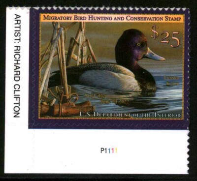 RW88 - **Plate Number Single** Die Cut Federal Duck Stamp - OGNH -VF ...
