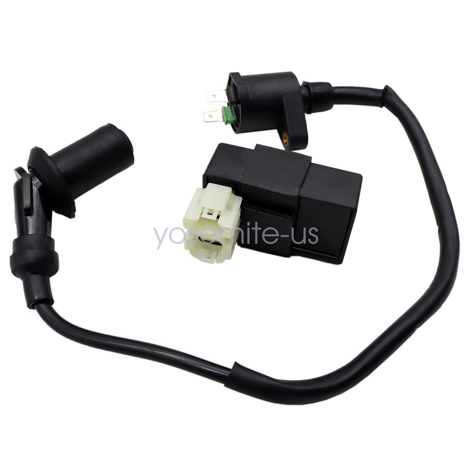 Ignition Coil & CDI Box Fit Honda ATC XR CRF TRX 50cc 70cc 125cc 250cc ...