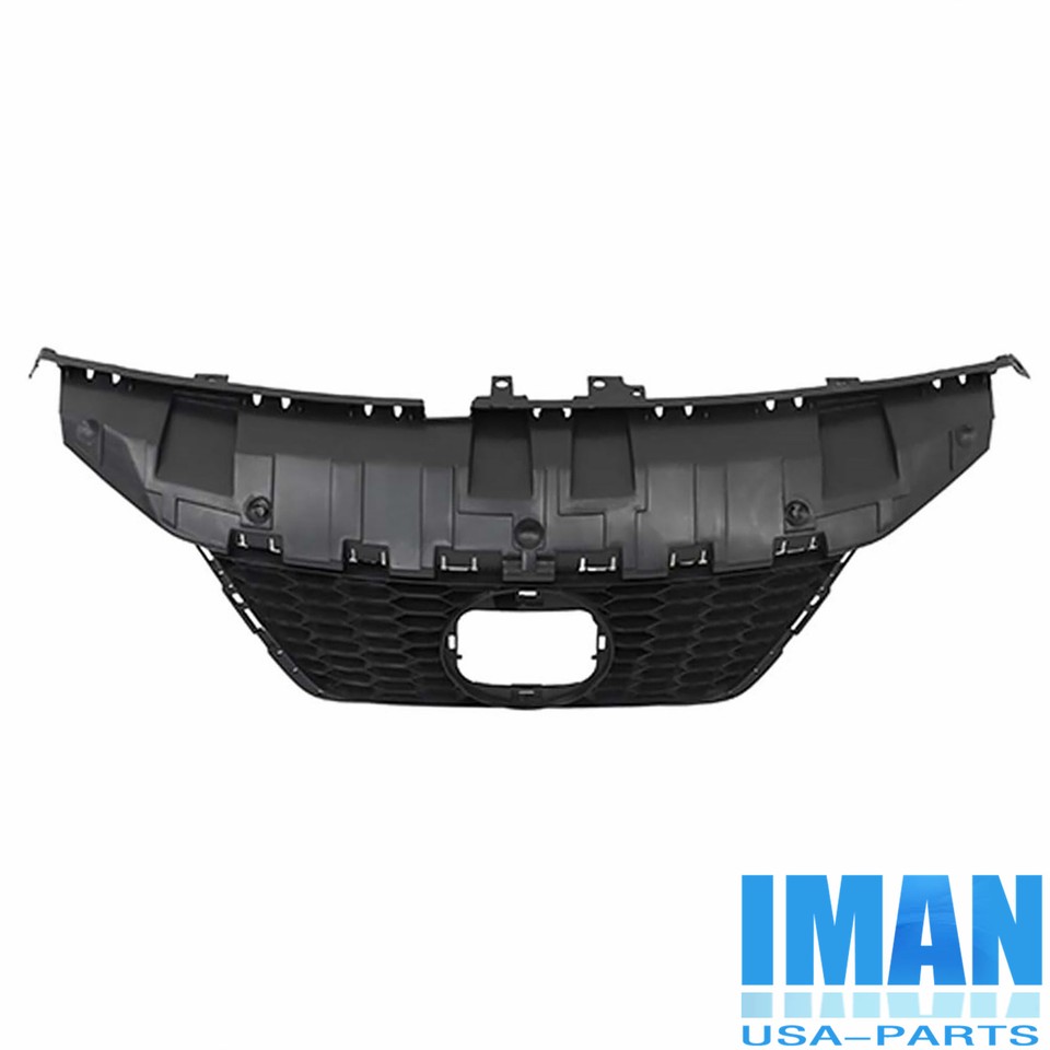 High configuration Black Front Bumper Grille Grill For Nissan Versa ...