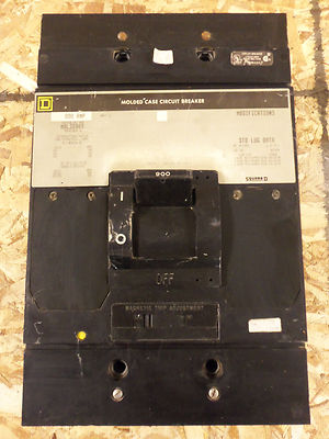 SQUARE D MAL MAL36900 3 Pole 900 Amp 600v Gray Label Circuit Breaker ...