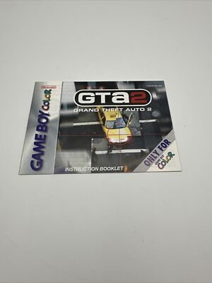 Grand Theft Auto 2 GTA2 - Authentic - Nintendo Game Boy Color GBC ...
