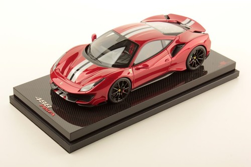 1/18 mr collection ferrari 488 pista one off rosso fuoco | eBay