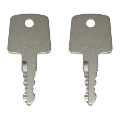 (2) Sakai Blacktop Roller Ignition Keys Heavy Equipment Asphalt Roller ...