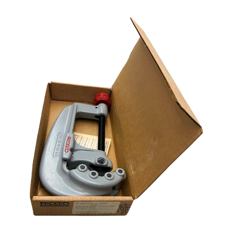 Vintage RIDGID TOOLS NO. 134 PIPE CUTTER 1-1/8" TO 4-1/2" O.D. | eBay