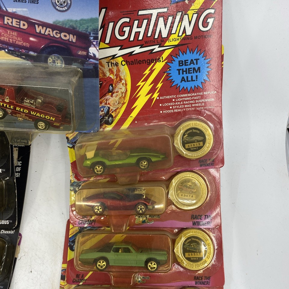 15 Car Johnny Lightning Lot Little Red Wagon! Hot Rods Commemorative ...