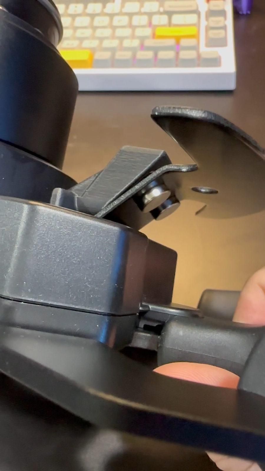 Moza Magnetic Shifter Mod for Moza ES Wheel - Magnetic Shifter Mod Sim ...