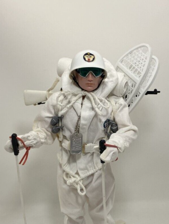 Vintage Action Man Ski Patrol Mountain Artic Talking Commander Hard ...
