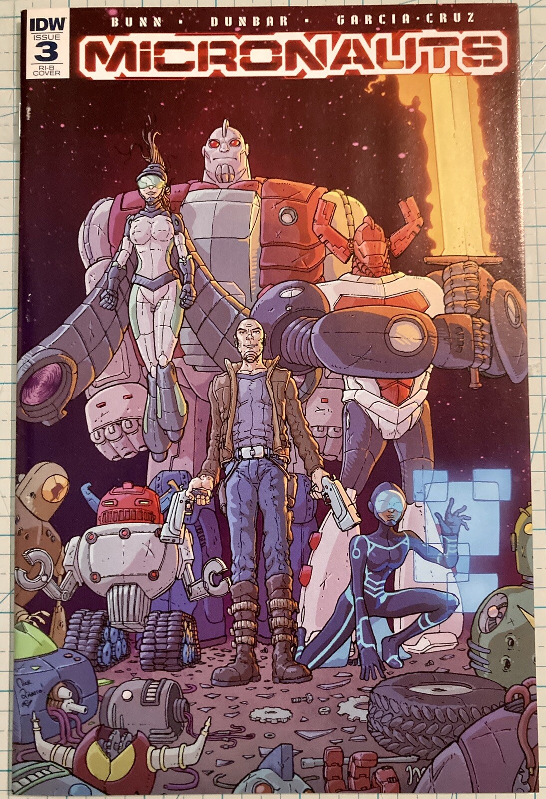 Micronauts #3 NM 1:25 Nick Pitarra Variant 2016 IDW Publishing Hasbro ...