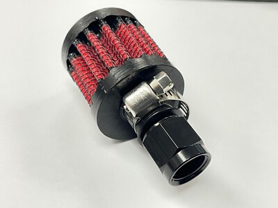Fuel Cell Breather/Vent -6 AN Female Fitting with Filter | eBay