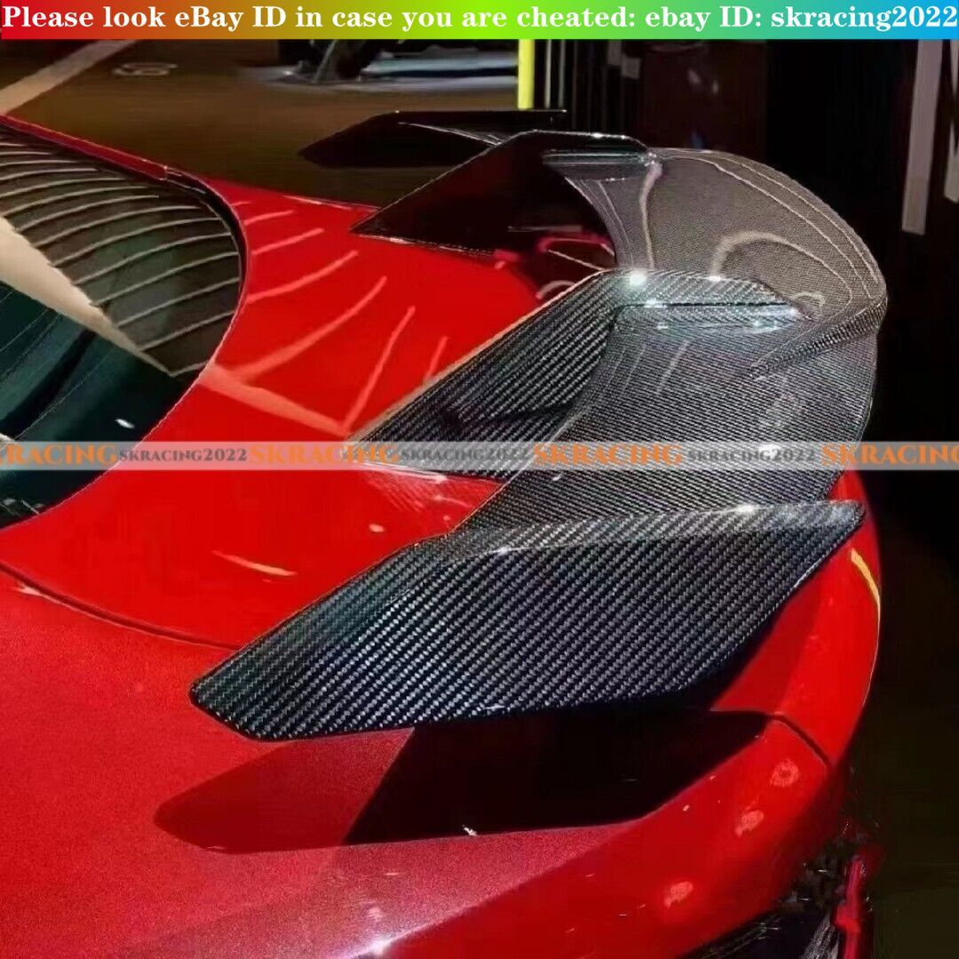 For Lexus RC200t RC300 RC350 F-Sport Carbon Fiber Rear Trunk Spoiler ...