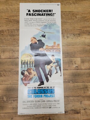 Original 1970 Colossus Movie Poster Insert | eBay