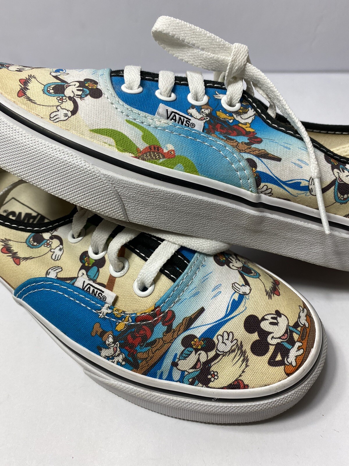 Vans Disney X Mickey Mouse Aloha Unisex W6.5 M5 Minni… - Gem