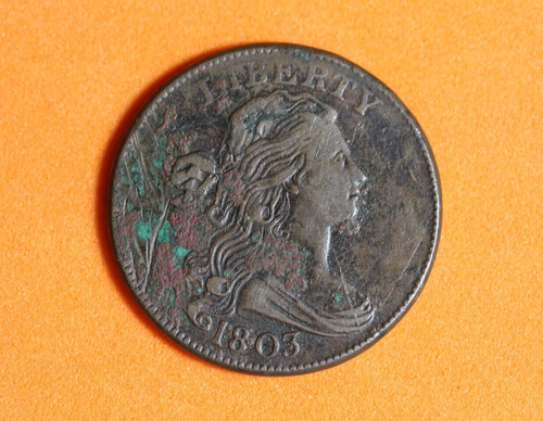 1803 One Cent 1c Coin Draped Bust Large Cent #P08282 | eBay