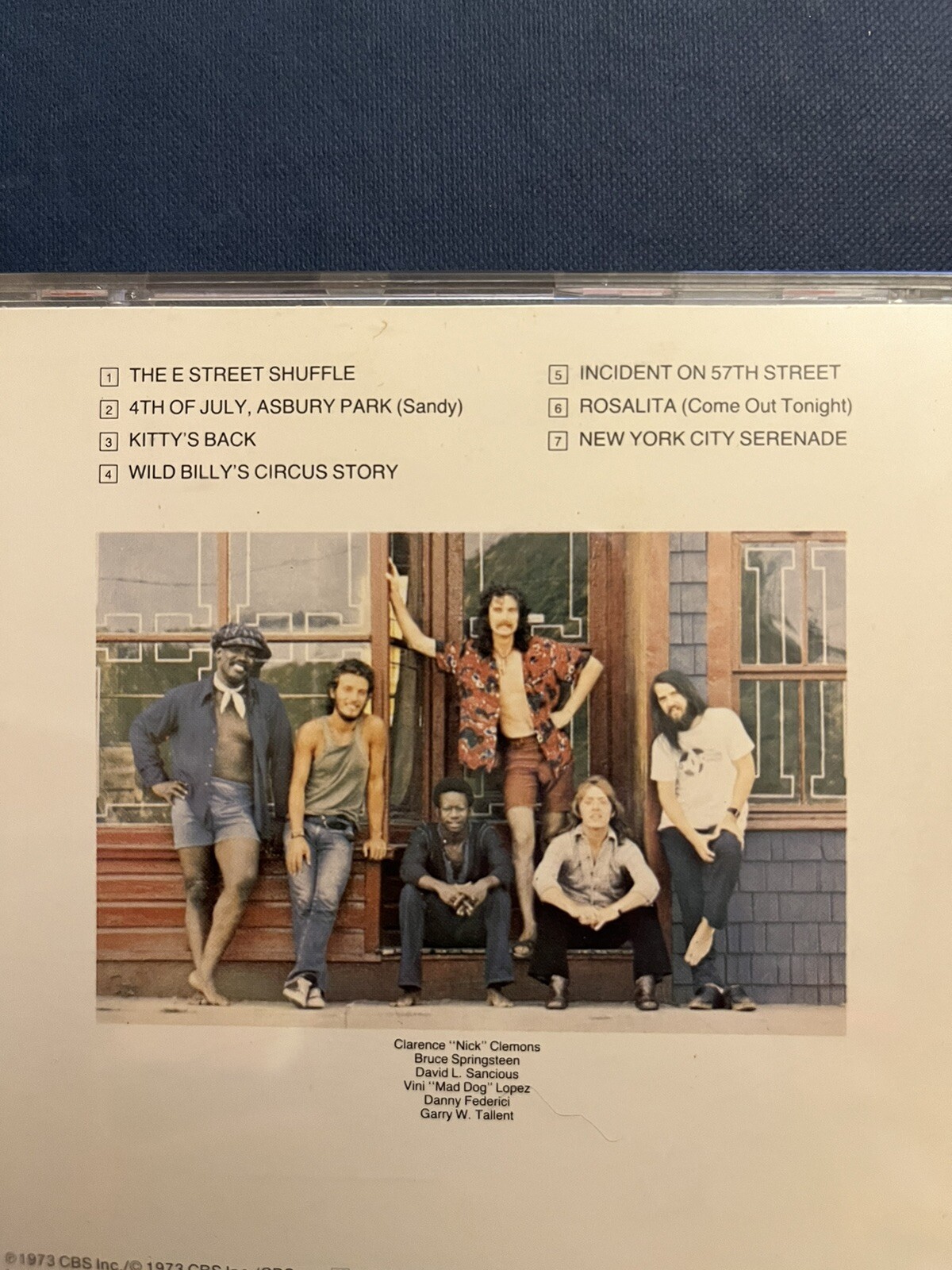 Bruce Springsteen The Wild Innocent + E Street Shuffle Used 7 Track Cd ...