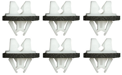 6 BUMPER SIDE EXTENSION CLIPS! FITS LINCOLN AVIATOR & FORD ESCAPE ...